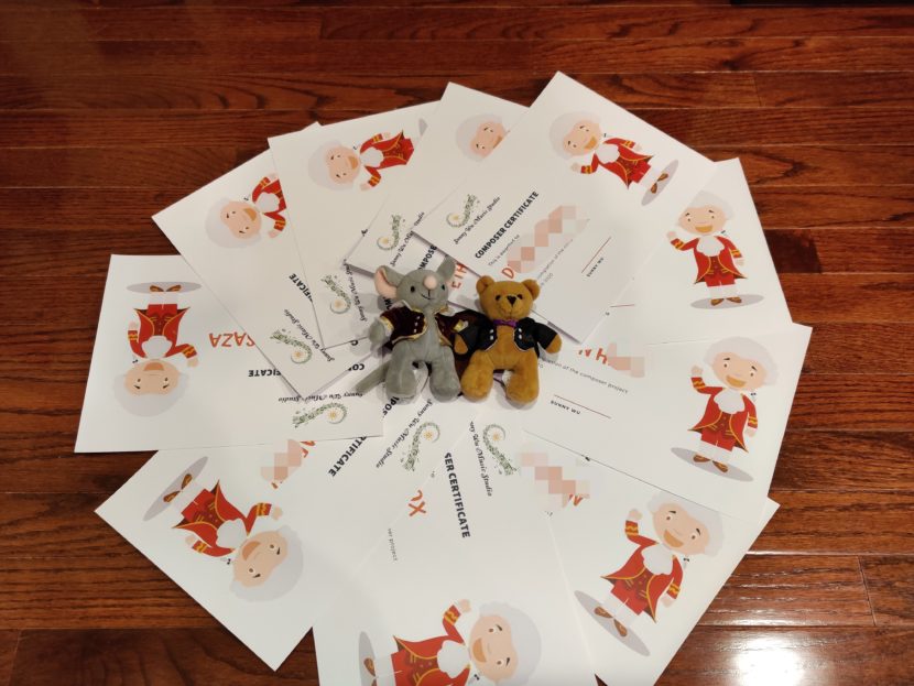 2019-20 Student Gallery – Sunny Wu Music Studio